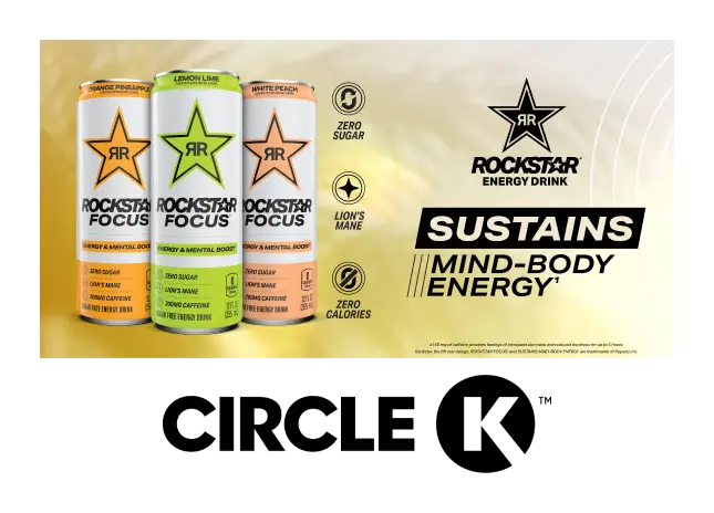 Rockstar Focus drinks